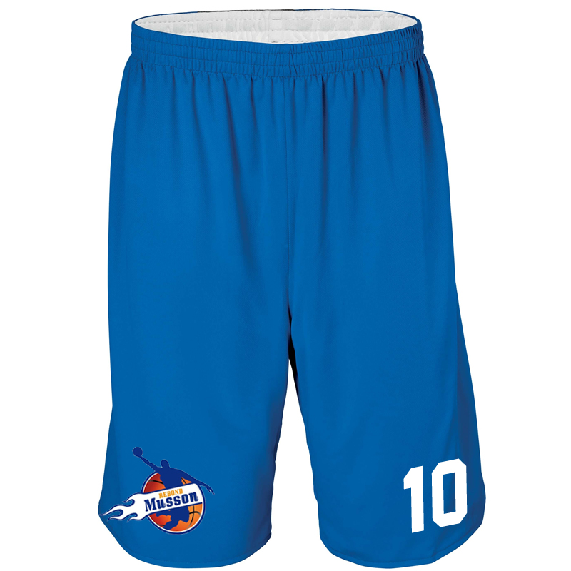Reversible basketball shorts (adult) | Rebond Musson - TeamLine Shop